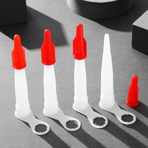 20 Pcs Glue Cap Dispensing Head Caulking Extension Nozzle Applicator | eBay