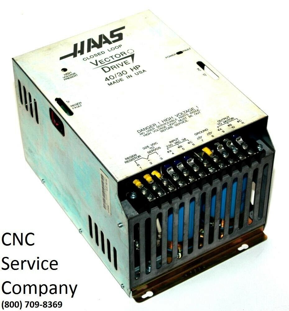 Repair Haas Vector Drive 93-69-1010 40/30HP - 1 Year Warranty -Call for ...