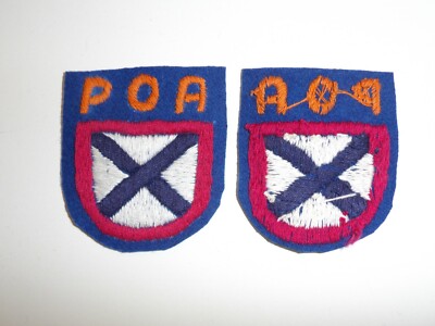 b0362 WW2 German Army Volunteer Shield POA ROA Luftwaffe Russia G1A8 | eBay