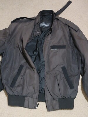 Vintage 1980s Members Only Brown Jacket (Size 38) | eBay
