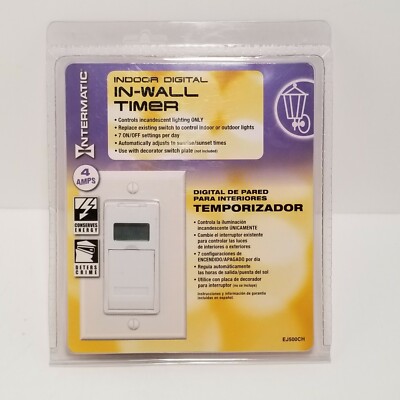 INTERMATIC Indoor Digital In-Wall Timer New in Package | eBay