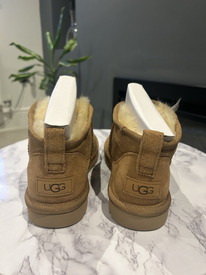 UGG Classic Ultra Mini, Chestnut Colour,size 5,brand New, Shipped ...