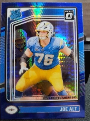 2024 Panini Donruss Optic - Rated Rookie Joe Alt #254 Blue Hyper Prizm ...