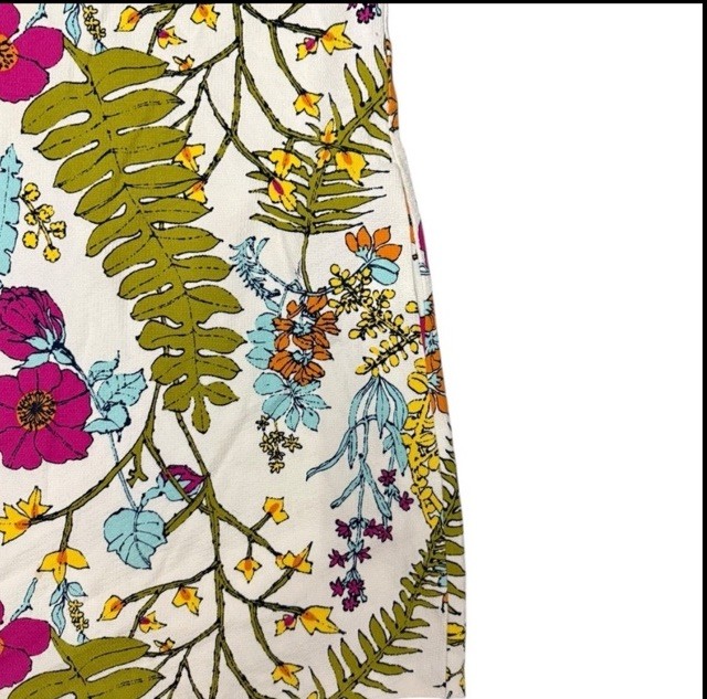 Trina Turk Aptos Halter Neck Floral Print Shift Dress Multicolor Sz 10 ...