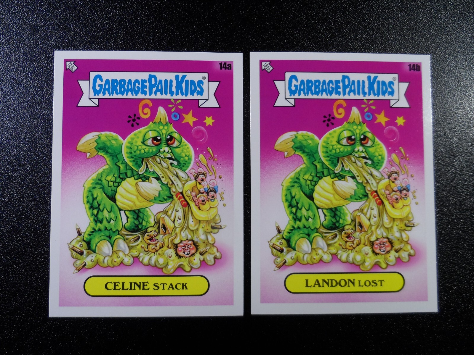 Land of the Lost Sleestak Will Ferrell Spoof Garbage Pail Kids 2 Card ...