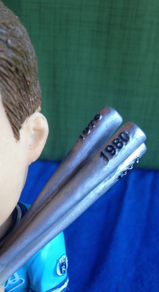 Kansas City Royals George Brett 3 Silver Bats Bobblehead SGA 8/19/2006 ...