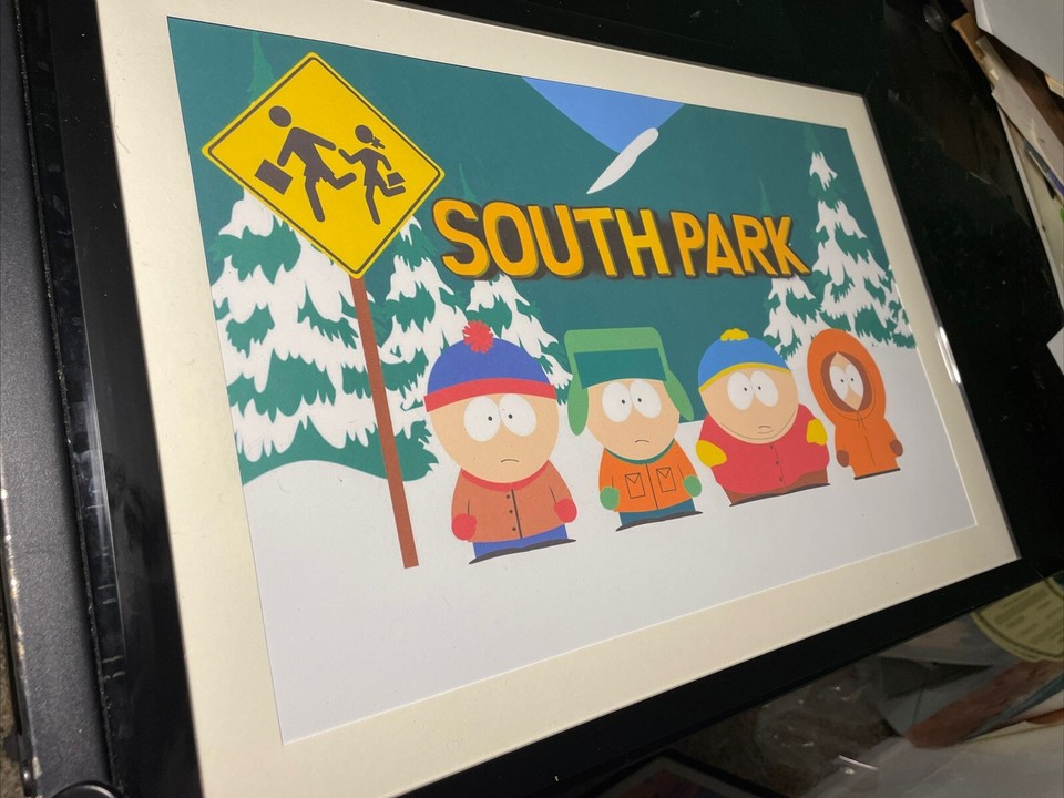 SOUTH PARK Animation Art ADVERTISEMENT cartoon Network Production Art ...