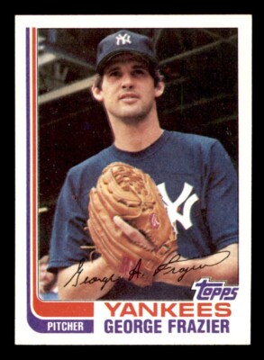1982 Topps Baseball #349 George Frazier EX/MT or Better *aa1 | eBay