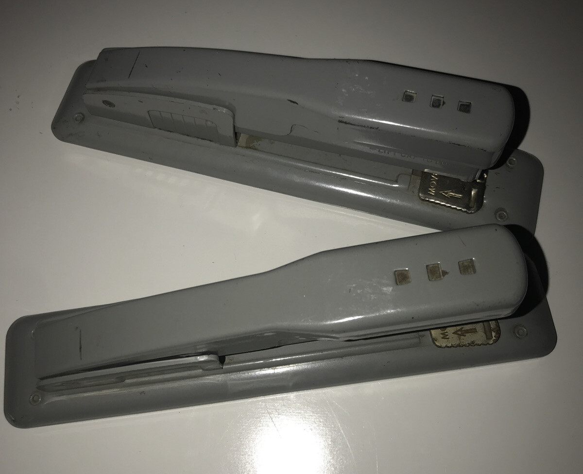 Lot Of 2 Swingline 400 Gray Office Desk Stapler Made in USA | eBay