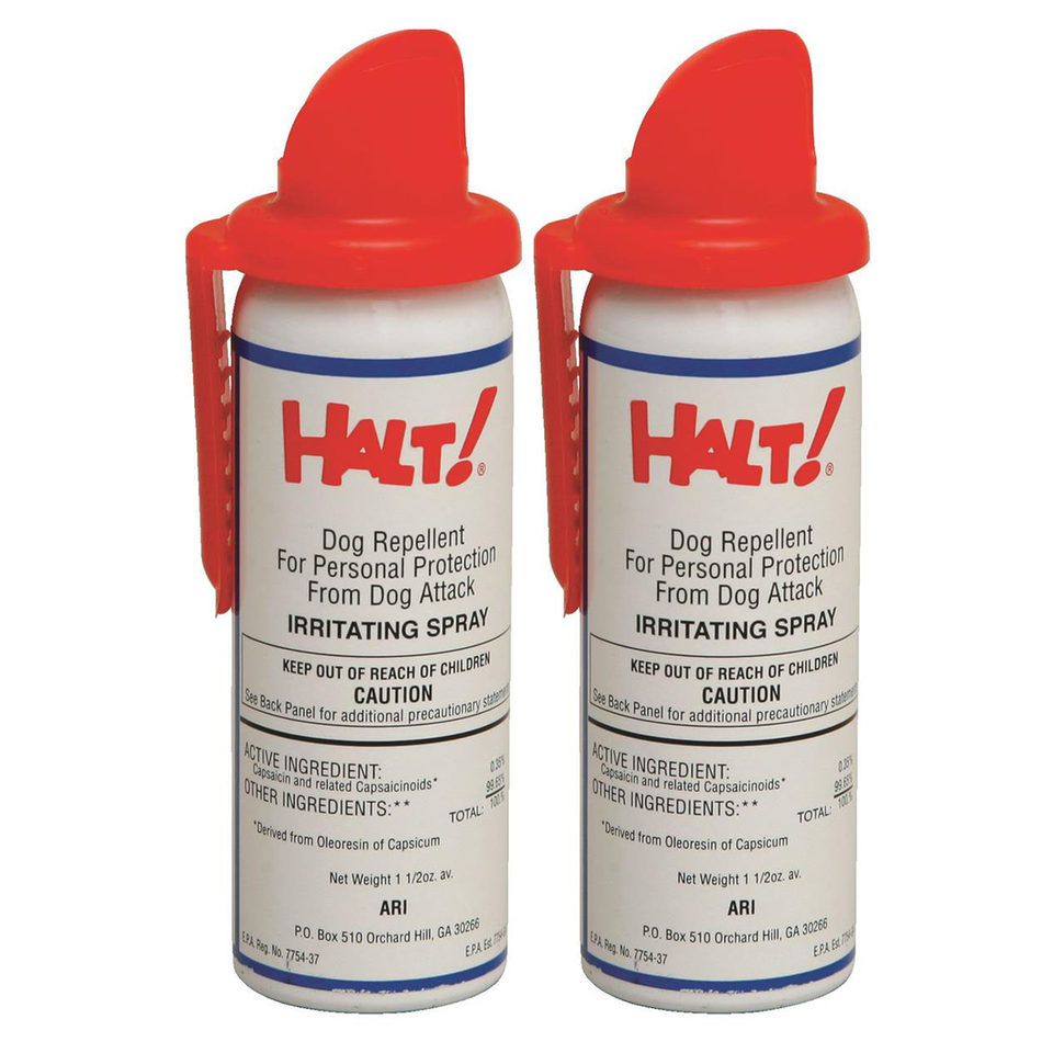 ARI 61101 HALT Aggressive Dog Repellent 1.5oz Spray (Pick Total Packs ...
