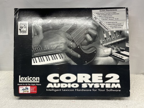 Lexicon Core 2 Audio System PCI Card & Analog to Digital Interface box ...