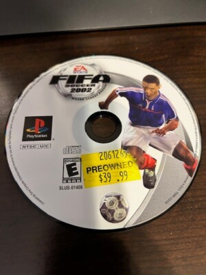 FIFA Soccer 2002 Major League Soccer PS1 - Game Disc Only, Tested ...