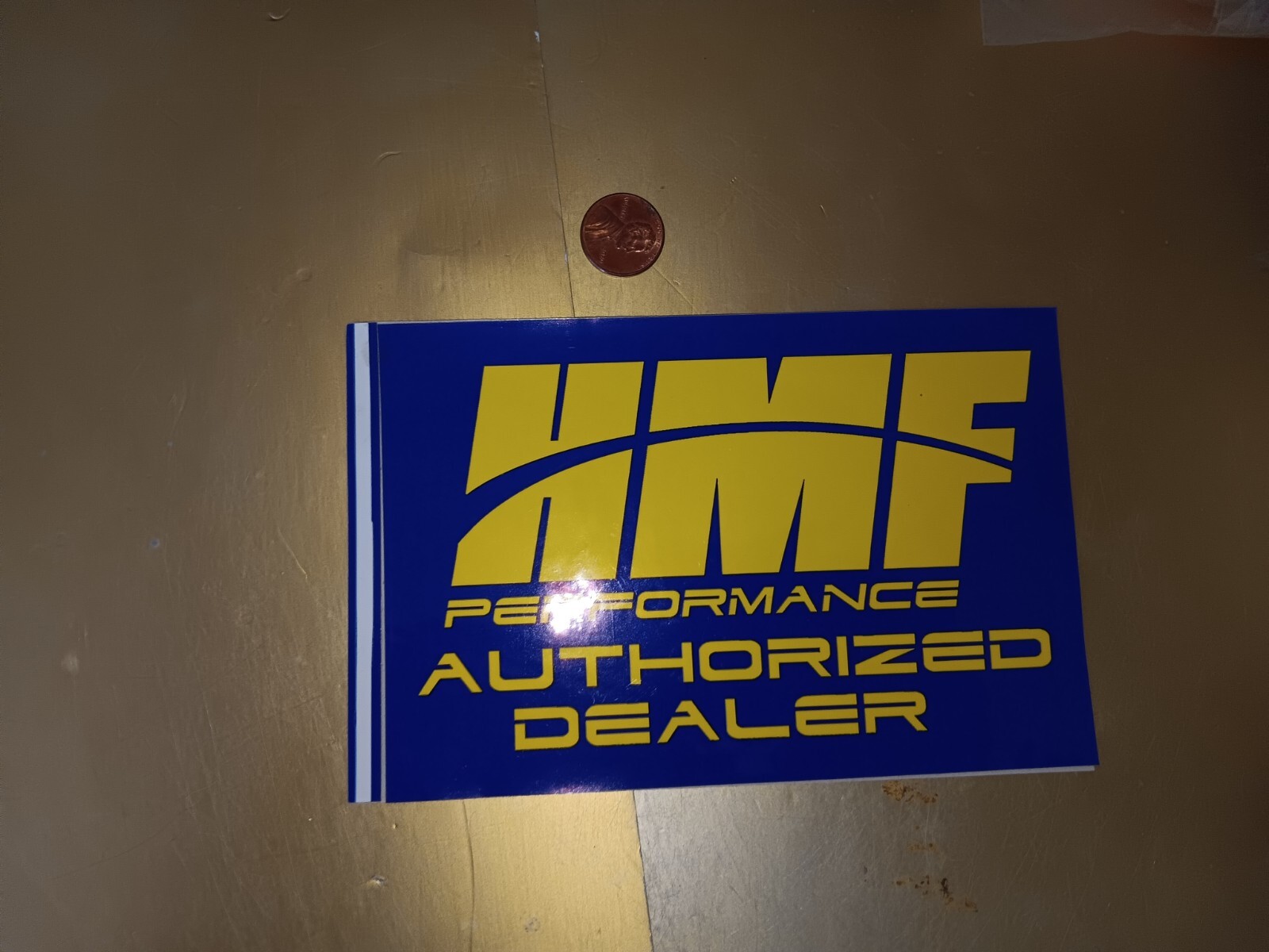 HMF VINTAGE RACING STICKER DECAL OLD ORIGINAL STOCK | eBay