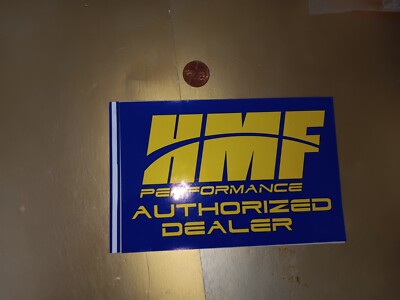 HMF VINTAGE RACING STICKER DECAL OLD ORIGINAL STOCK | eBay