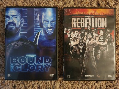 2 TNA Impact wrestling dvds - Jordynne Grace, Bullet Club, Mickie James ...