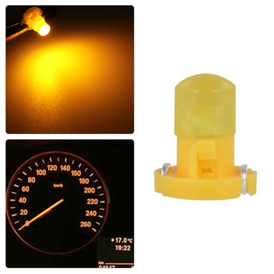 10Pcs T3 Neo Wedge LED Dashboard A/C Climate Control HVAC Switch Light ...