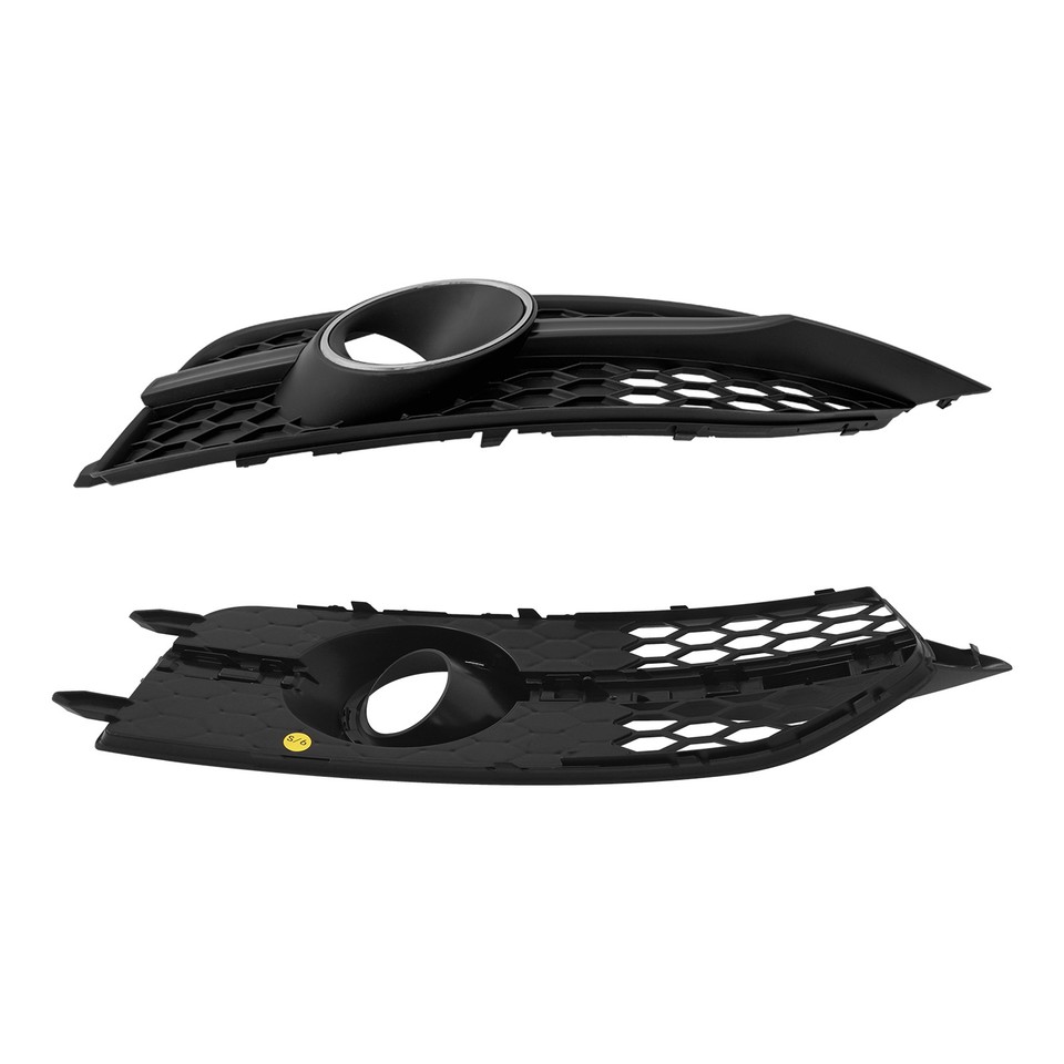 LH&RH Fog Light Cover Frames Cover Grilles For 2012-2015 Audi A7 S-Line ...