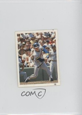 1988 Red Foley's Best Baseball Book Ever Stickers Rob Deer #18 | eBay