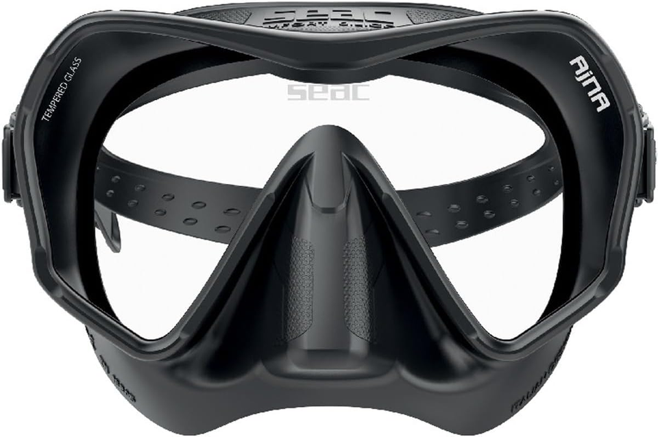 Ajna, Frameless Scuba Diving Mask with Wide View, 100% Silicone Skirt ...