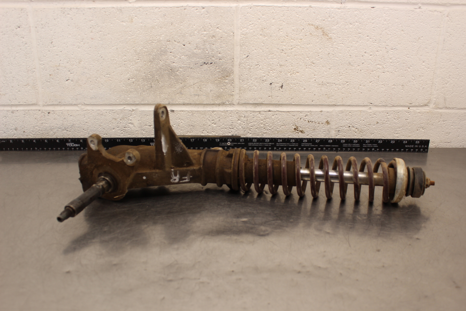 1990 POLARIS TRAIL BOSS 350L 2X4 FRONT RIGHT SHOCK ABSORBER SUSPENSION ...