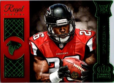 2015 PANINI CROWN ROYALE REGAL ROOKIES GREEN DIE CUT TEVIN COLEMAN ...