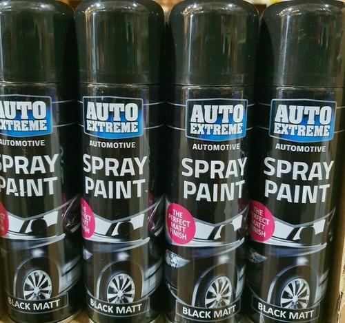All purpose Aerosol Spray Paint Satin Gloss Matt Primer Grafitti Tint ...
