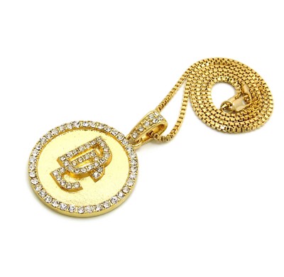 HIP HOP MEEK MILL DREAM CHASERS DC PENDANT & 24" BOX, ROPE, CUBAN CHAIN ...