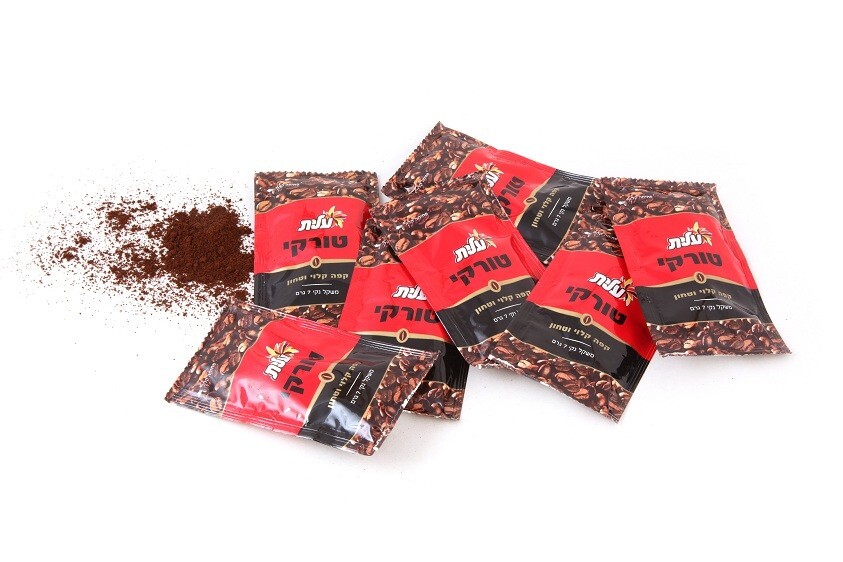 5pcs Ground Black Turkish Coffee Elite Kosher Israel 100gr Aroma Dark ...