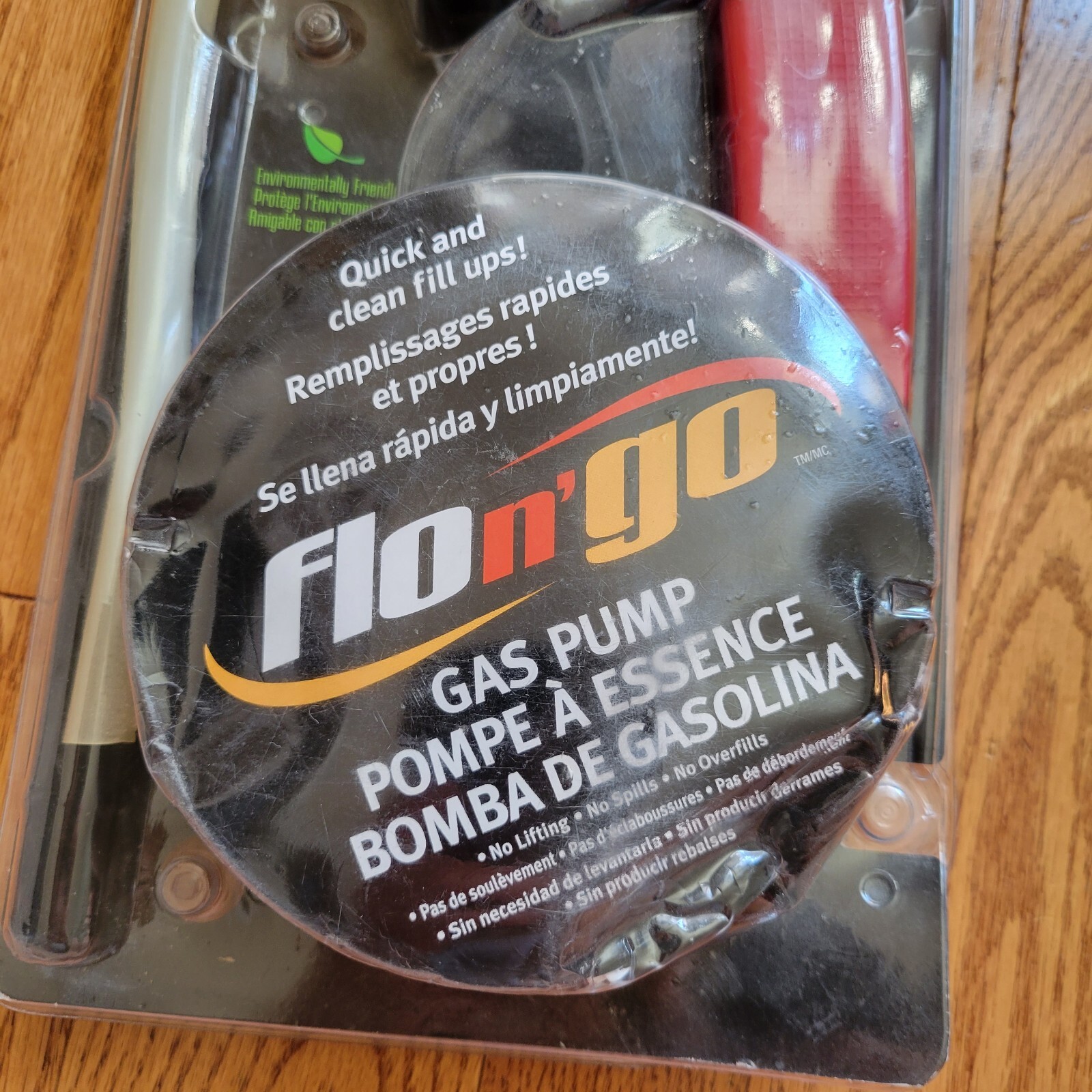 Flo n' Go SE Siphoning Gas Pump w/Shut Off Valve -Ideal for Lawn ...