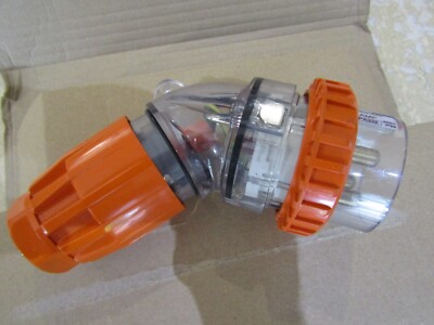 CLIPSAL Angled Plug 56PA332 Single Phase 3 Round Pins 32A 250VAC | eBay ...