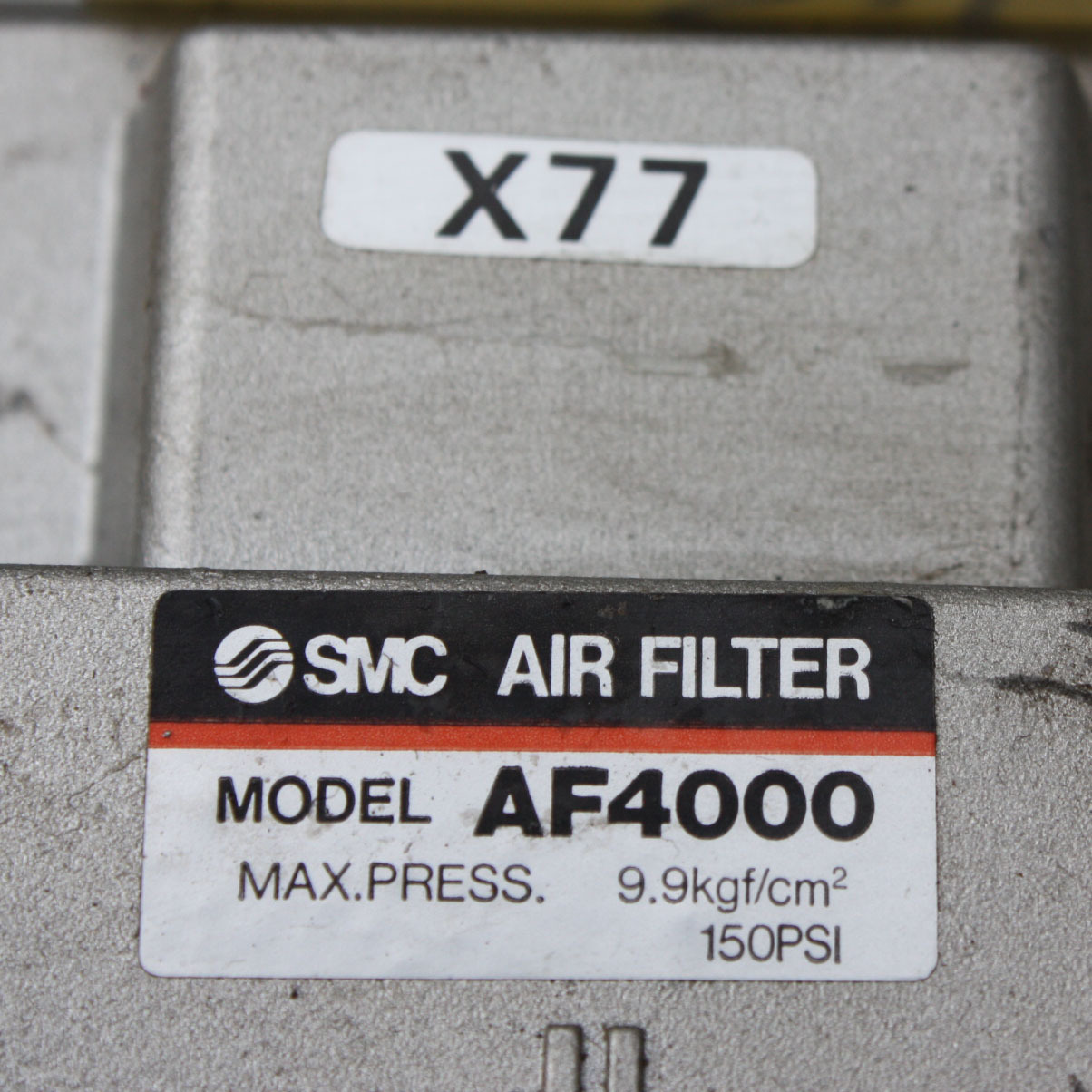 SMC LUBRICATOR AL4000 & SMC AIR FILTER AF4000 | eBay