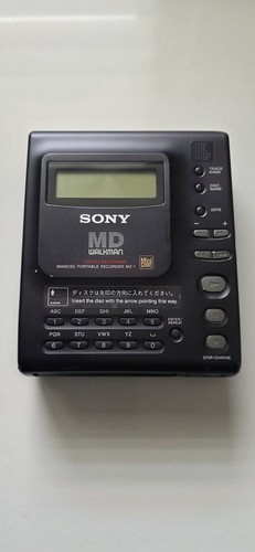 Sony MZ-1 MD MiniDisc Walkman Player Recorder. World's First Mini Disc ...