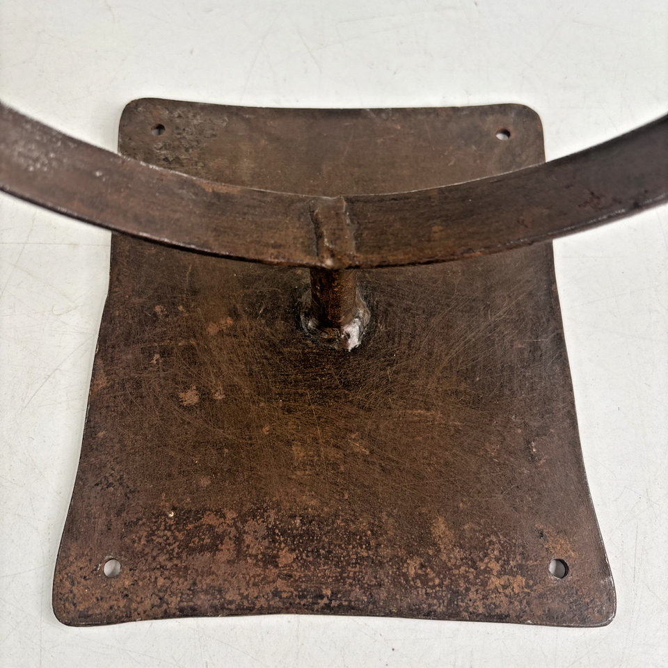 Vintage Handmade Rustic Metal Steel Wall Mount Ring Holder for Plant ...