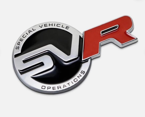 Range Rover Sport Rear Boot 3D Car SVR Special Vehicle Logo Badge ...