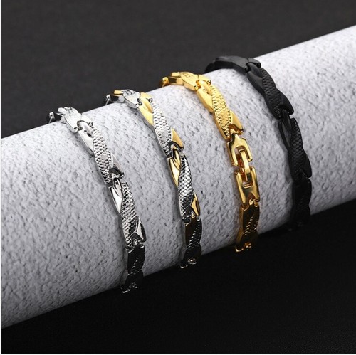 Mens Magnetic Health Bracelet Bangle Arthritis Cooper Pain Relief ...