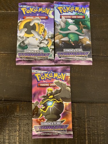 x1 Pokémon 2008 Diamond and Pearl Stormfront Booster Pack Factory ...