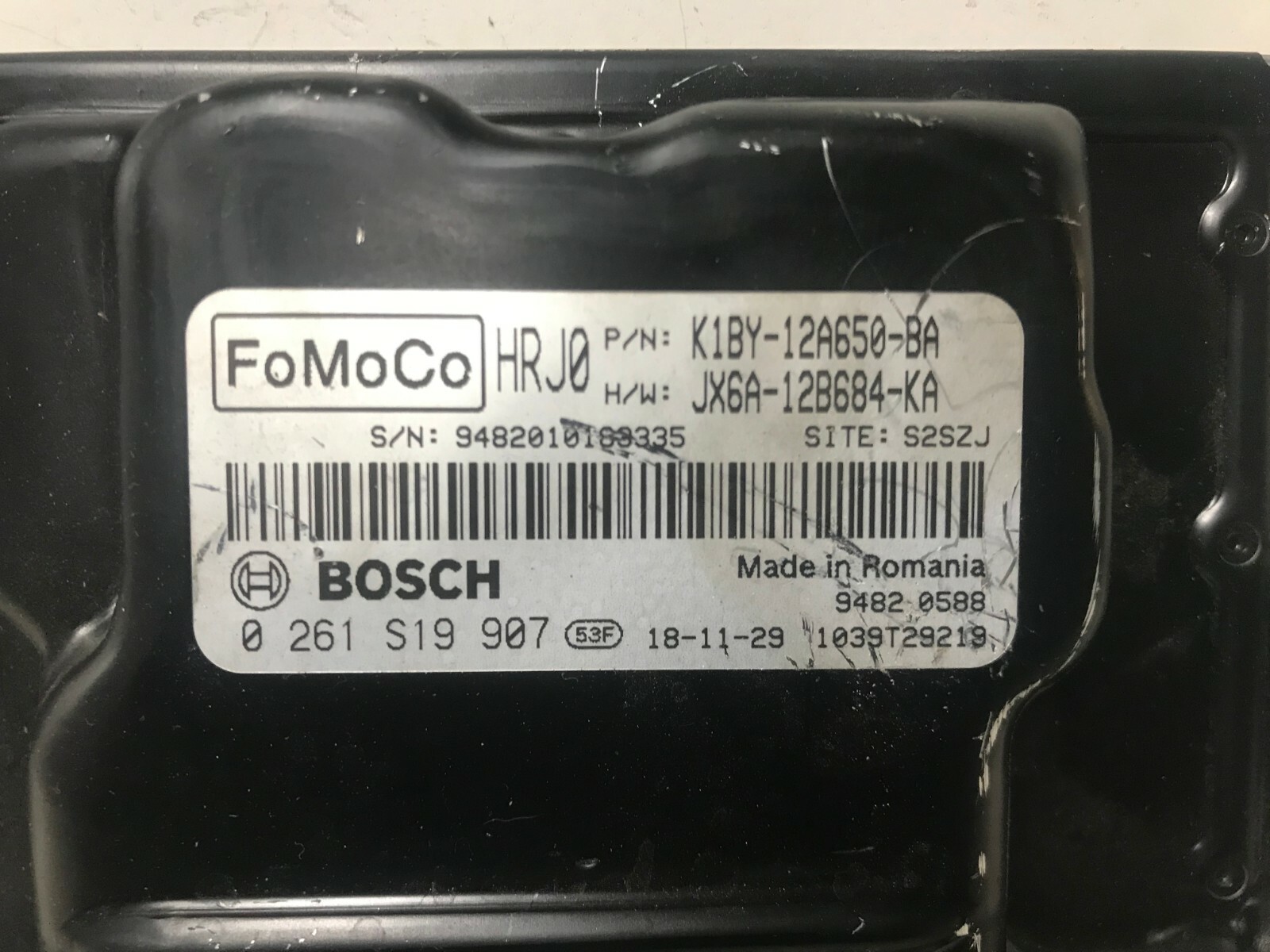 FIESTA OR FOCUS 1.5 PETROL ENGINE ECU PCM MODULE 2018 2019 K1BY-12A650 ...