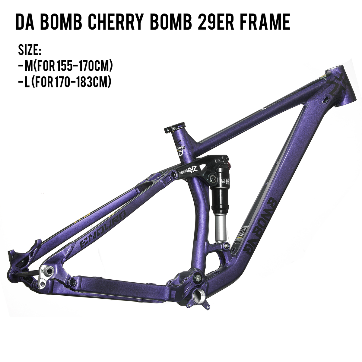 Da Bomb Bikes Logo Da Bomb MTB Parts – Velocity Distribution SDC