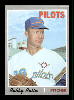 1970 Topps #574 Bobby Bolin 6th Ser. - Crease Free | eBay