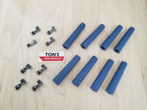 8 pack Straight Spark Plug Wire Boots With Terminals Taylor Wire USA ...
