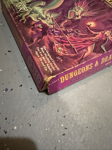 TSR Dungeons & Dragons Moldvay Basic Box Set 1981 | eBay