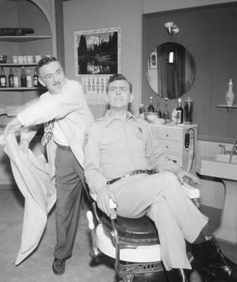 Andy Griffith Show Floyd the Barber Studio Photo Poster Framing Print 8 ...