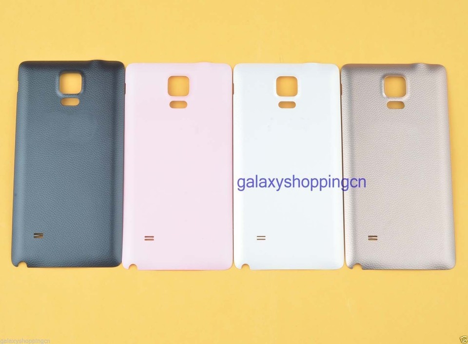 OEM Battery Back Door Cover Case Hard Thin For Samsung Galaxy Note 4 ...