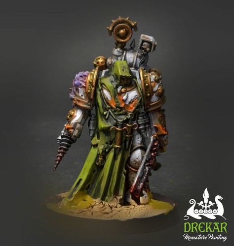 Nauseous Rotbone, the Plague Surgeon Death Guard ** COMMISSION ...
