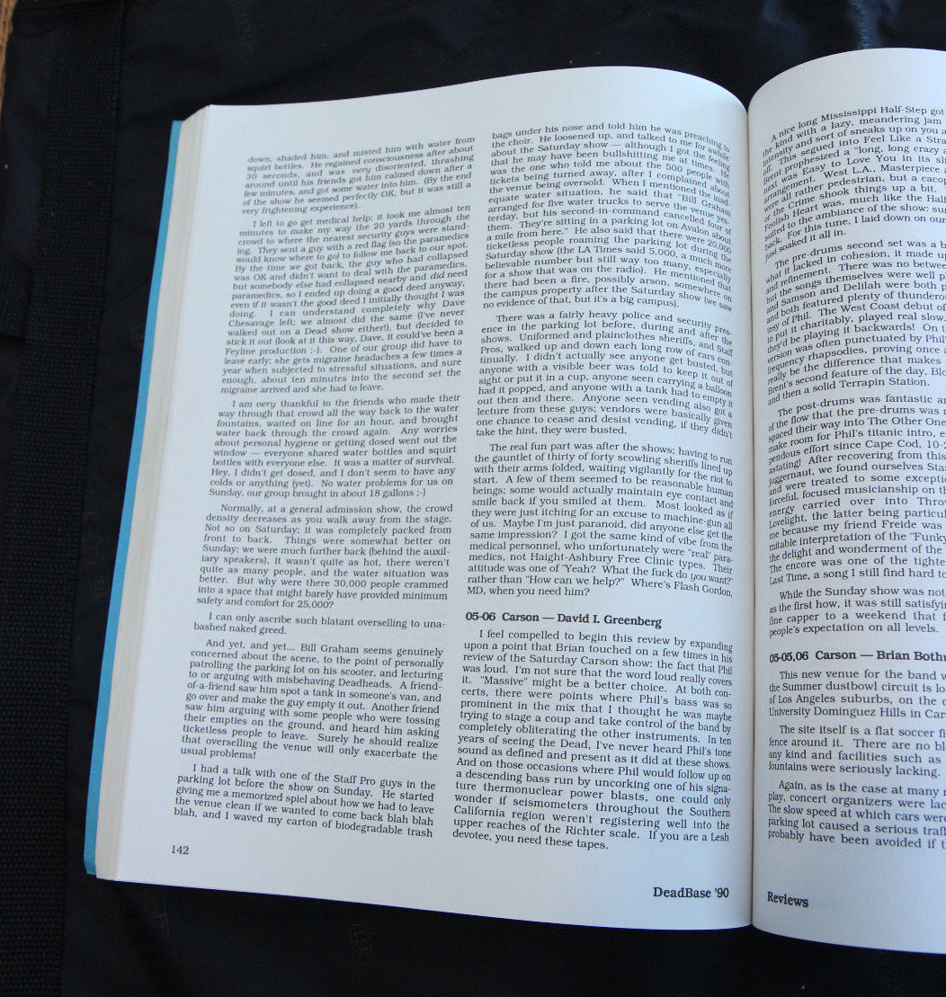 DeadBase '90: The Annual Edition of the Complete Guide - Numbered ...