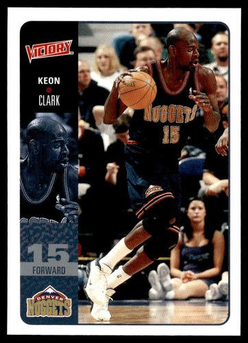 2000-01 Upper Deck Victory Keon Clark Denver Nuggets #51 | eBay