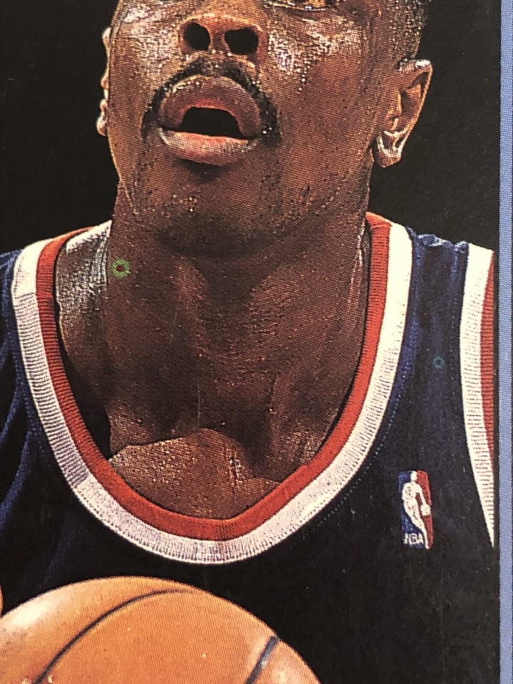 1992 TOPPS Patrick Ewing ERROR CARD #66! Extremely RARE Misprint! | eBay
