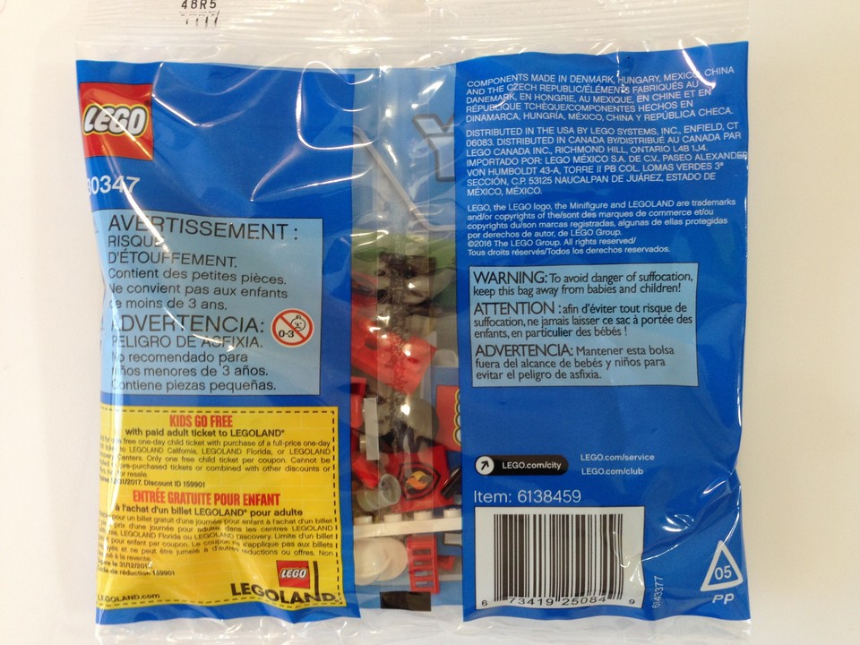 Lego 30347 NEW Factory Sealed Fire Car | eBay