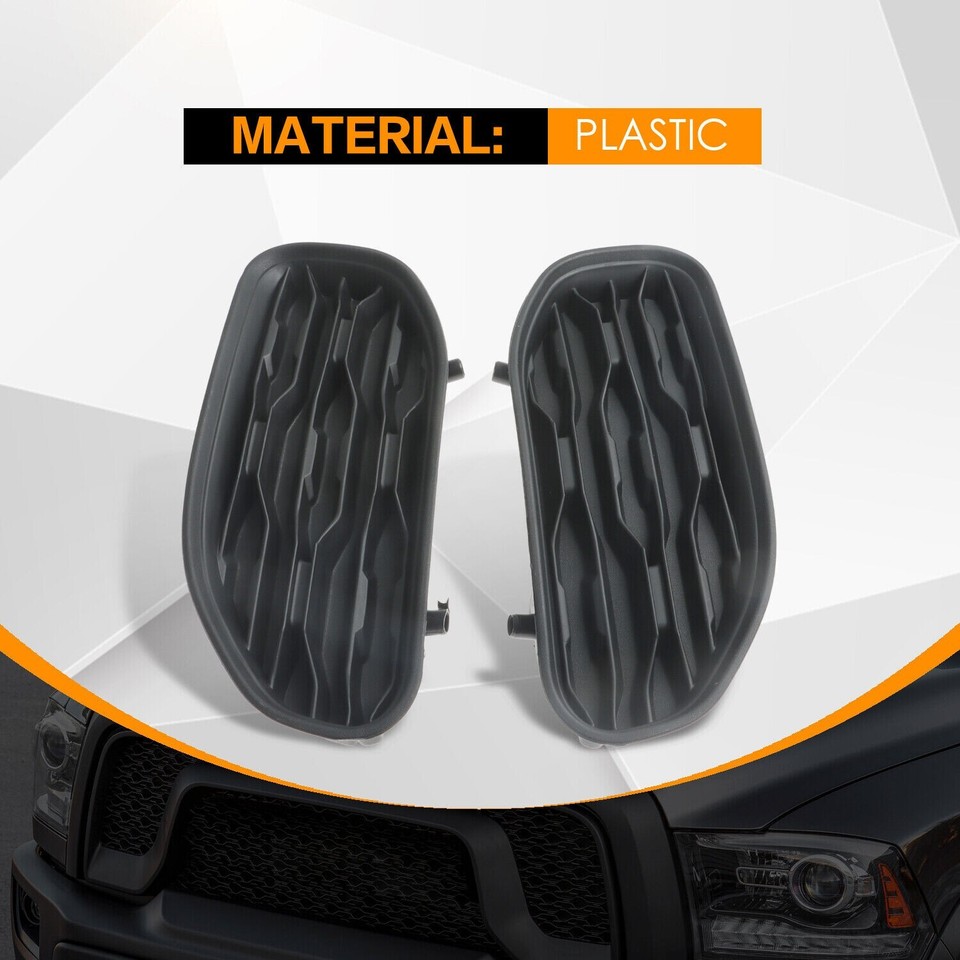 FOR 2019-2021 Dodge Ram 1500 DT Right & Left Front Bumper Bezel Kit ...
