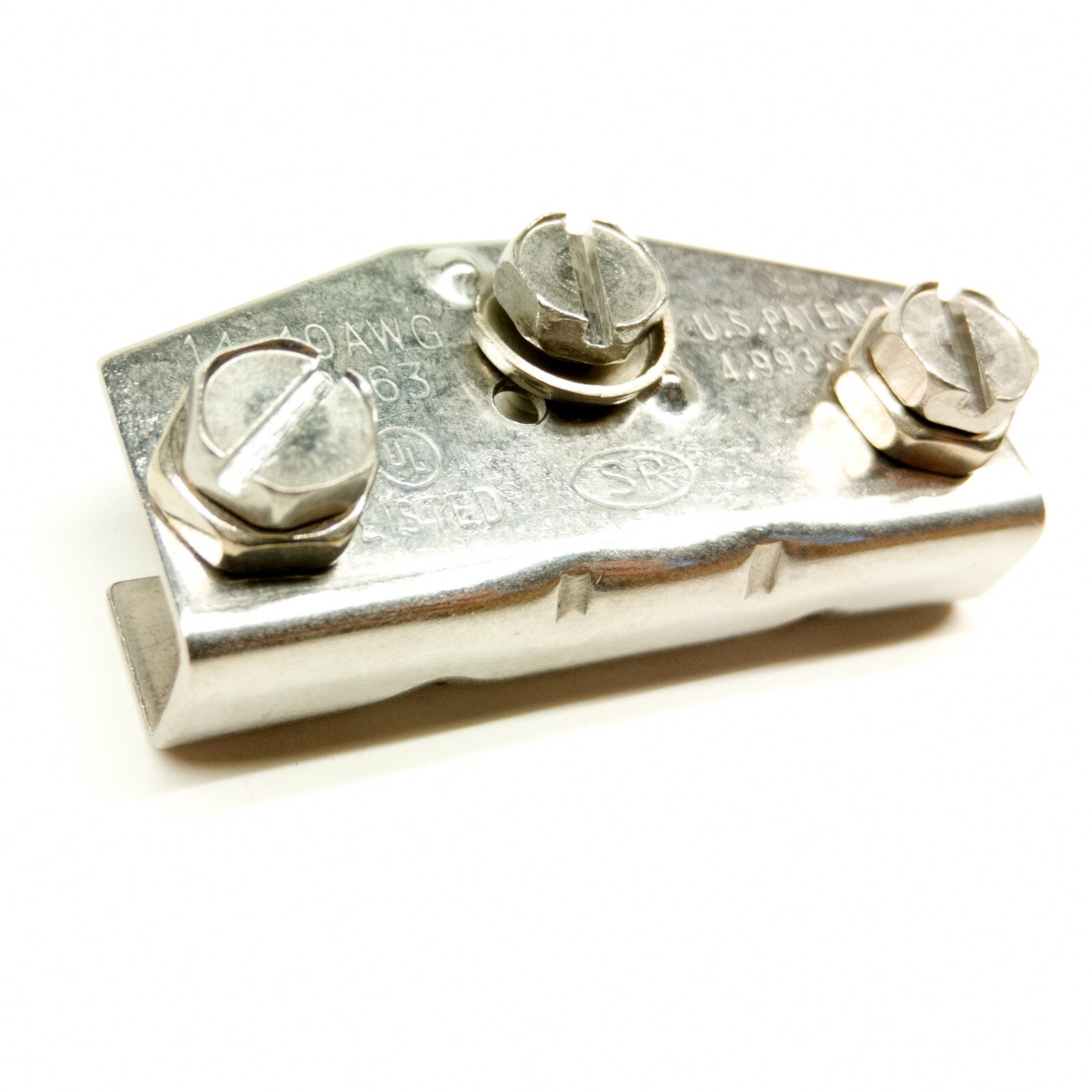 Front Meter Box Ground Clamp Stainless Steel For Grounding Wire 14AWG ...